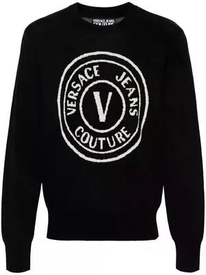 Versace V-emblem Wool Jumper
