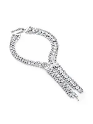 JIMMY CHOO Zandra Crystal Necklace