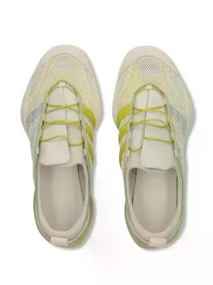Y3 Mesh Lace-up Sneakers - Neutrals