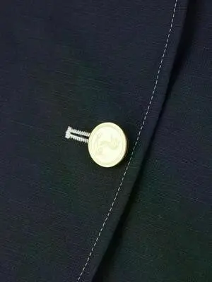 Thom Browne Cropped Blazer - Blue