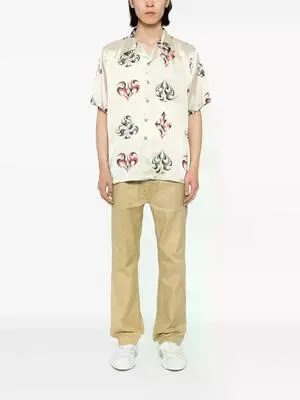 PEACE AND AFTER Straight-leg Trousers
