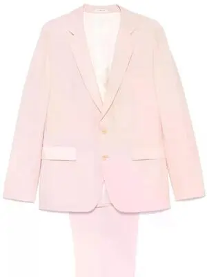 FURSAC Patterned-jacquard Suit - Pink