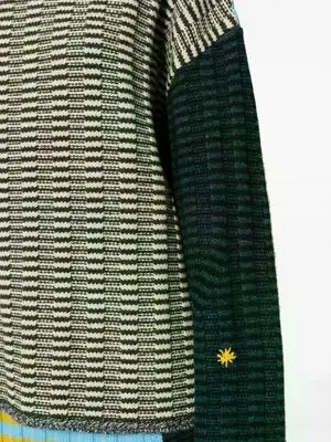 YANYAN Logo-embroidered Roll-neck Jumper