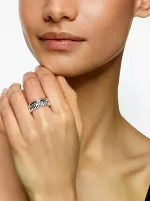 David Yurman Dy Mercer® Two Row Ring - Silver