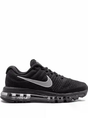 Nike Max 2017 Lace-up Sneakers - Black