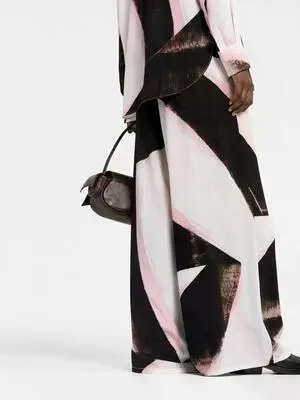 Alexander McQueen High-waist Wide-leg Trousers
