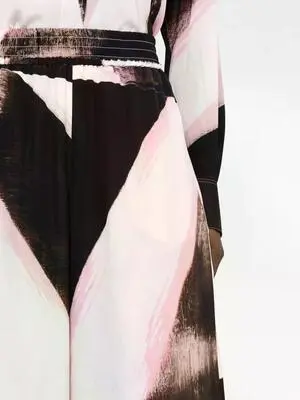 Alexander McQueen High-waist Wide-leg Trousers