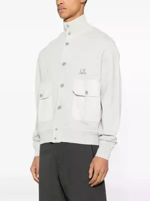 C.P. COMPANY Diagonal-fleece Cotton Sweatshirt