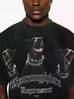 REPRESENT Thoroughbred T-shirt - Black