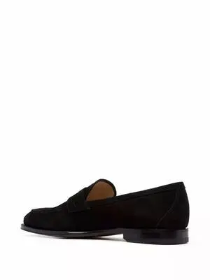 SCAROSSO Stefano Suede Penny Loafers