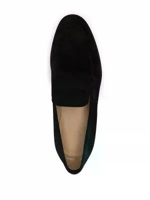SCAROSSO Stefano Suede Penny Loafers