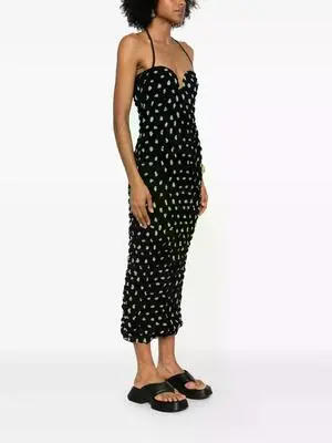 Nanushka Haylen Midi Dress - Black