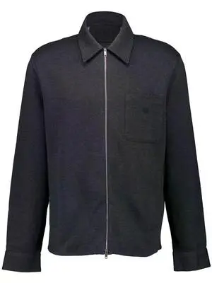 Givenchy Zipped Tailored Cotton Shirt