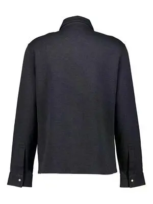Givenchy Zipped Tailored Cotton Shirt