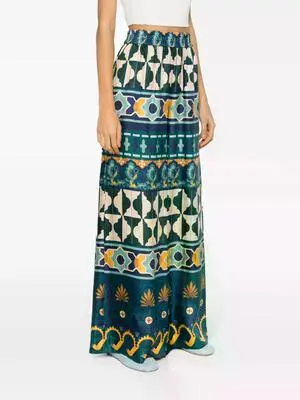 La DoubleJ Portofino Palazzo Pants - Blue