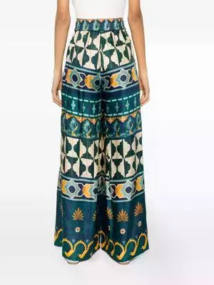 La DoubleJ Portofino Palazzo Pants - Blue