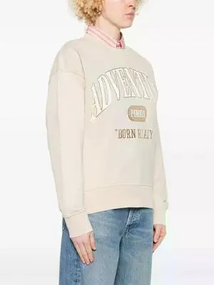 Pinko Appliqué Detail Crewneck Sweatshirt