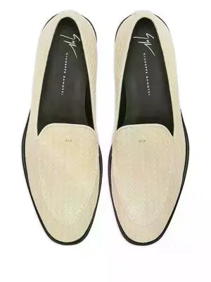 GIUSEPPE ZANOTTI Renaud Moccasins - Neutrals