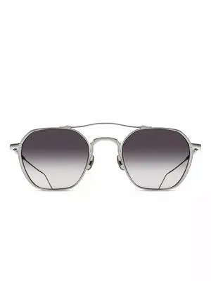 Matsuda Geometric-frame Sunglasses - Silver