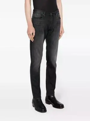 Emporio Armani Mid-rise Slim-fit Jeans