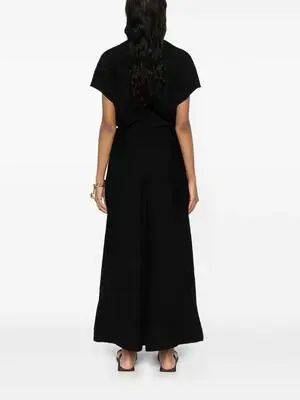 TOTEME Slouch-waist Plissé Midi Dress