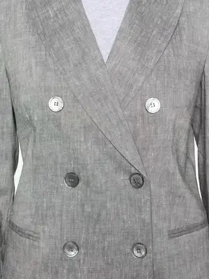 Peserico Peak-lapel Double-breasted Blazer