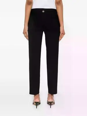 TWINSET Logo Plaque Tailored Trousers