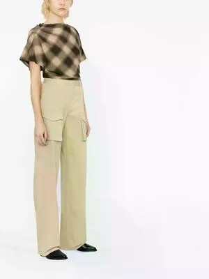 Ermanno Scervino High-waisted Cargo Trousers - Neutrals