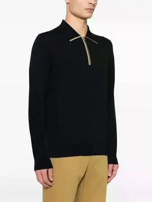 Paul Smith Artist-stripe Detailed Polo Shirt