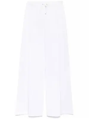 Moschino Straight Leg Trousers - White
