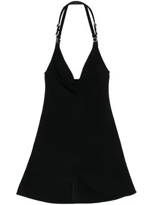 COURREGES Ellipse Mini Dress - Black