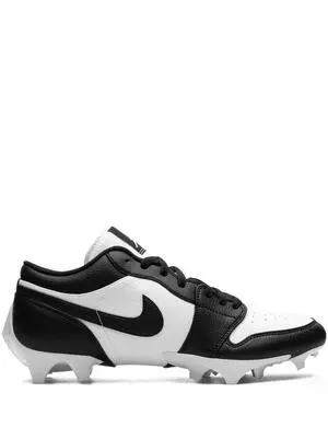 JORDAN Air 1 Low Panda Cleats - Black