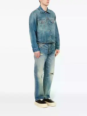MAISON MARGIELA Washed Cotton Denim Jacket