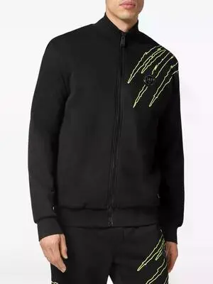 PLEIN SPORT Logo-appliqué Track Jacket