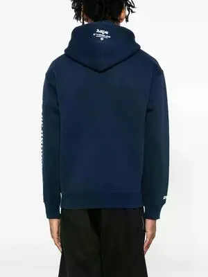 AAPE BY *A BATHING APE Logo Hooded Jacket