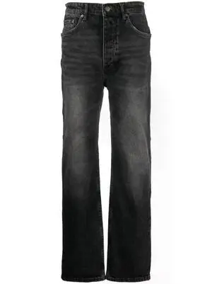 Ksubi Brooklyn Straight-leg Jeans - Black