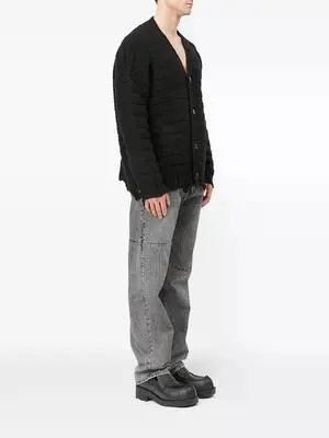 MAISON MARGIELA V-neck Knitted Cardigan