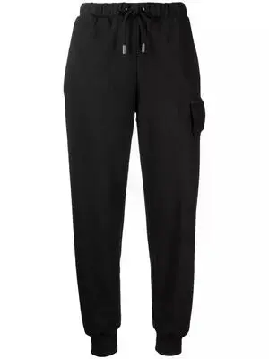 Opening Ceremony Cotton Drawstring Track Pants - Black
