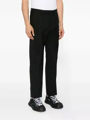 MAISON MARGIELA Panelled Pinstripe Tailored Trousers