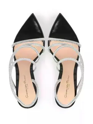GIANVITO ROSSI 105mm Crystal Ettie Sandals