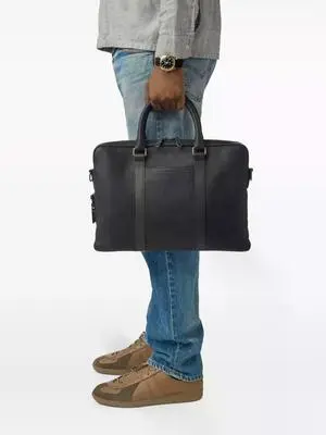 Shinola Navigator Gm Computer Briefcase - Black