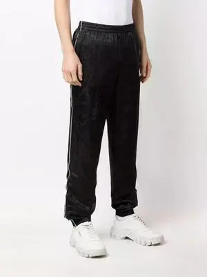 COOL T.M Chain-print Slip-on Track Trousers