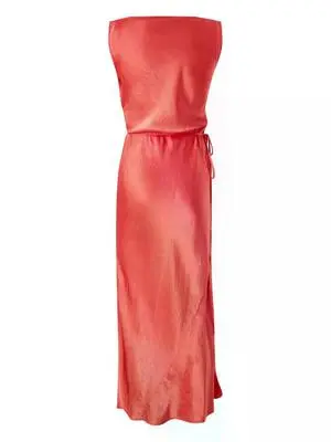 Pinko Satin-finish Midi Dress