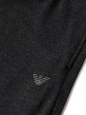 Emporio Armani Logo-embroidered Track Pants