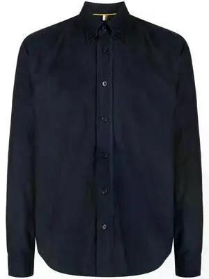 BOSS Long-sleeve Cotton Corduroy Shirt
