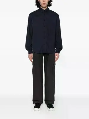 BOSS Long-sleeve Cotton Corduroy Shirt
