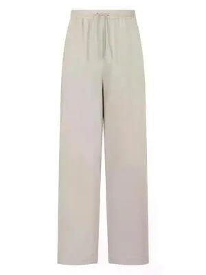 STUDIO TOMBOY Elasticated Wide-leg Trousers - Silver