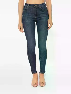 Dolce & Gabbana Logo Plaque Skinny Jeans