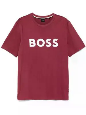 BOSS Logo-print T-shirt - Red