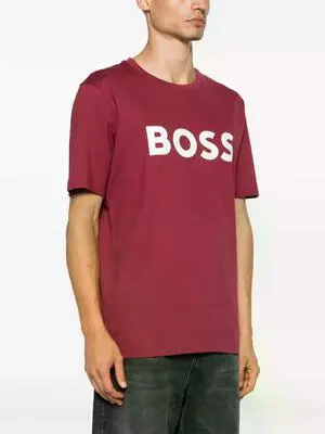 BOSS Logo-print T-shirt - Red
